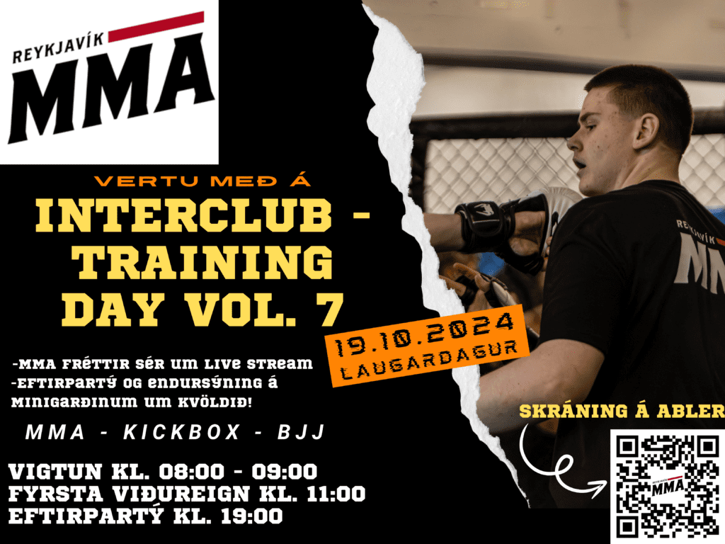 Reykjavík MMA heldur Interclub um helgina.